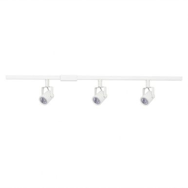 Cyber Tech TL3TH-LED/WH | White 3-Head LED Track Light