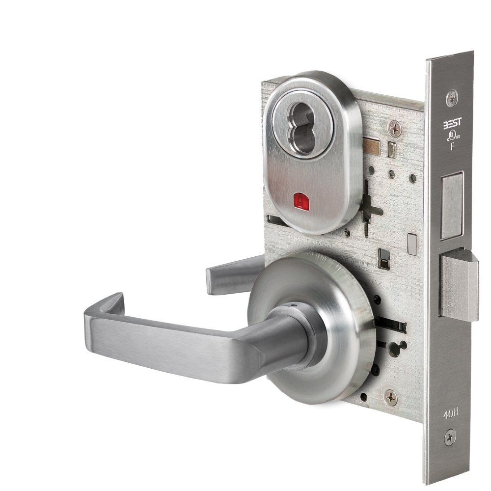 BEST 45H7T15R626VIN Grade 1 Dormitory Mortise Lock Visual Keyed ...