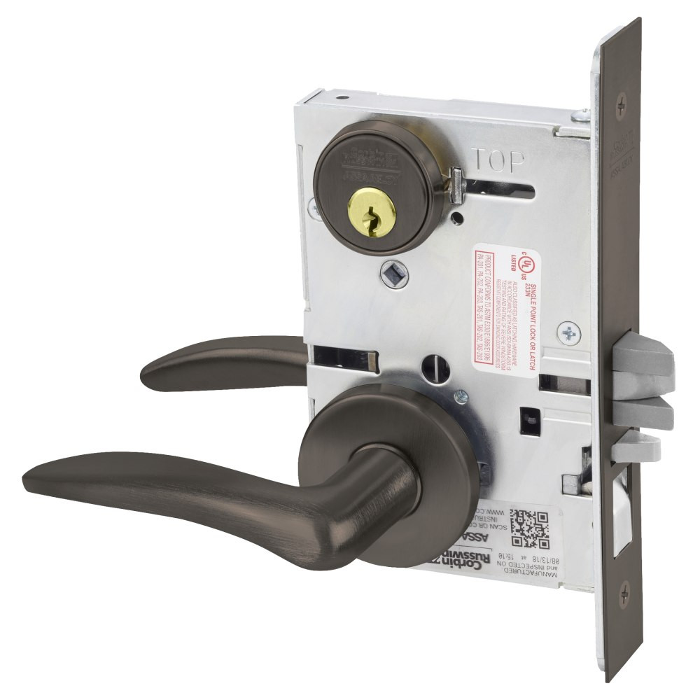 Corbin Russwin ML2051 DSA 613 RH Entrance or Office Mortise Lock DS ...