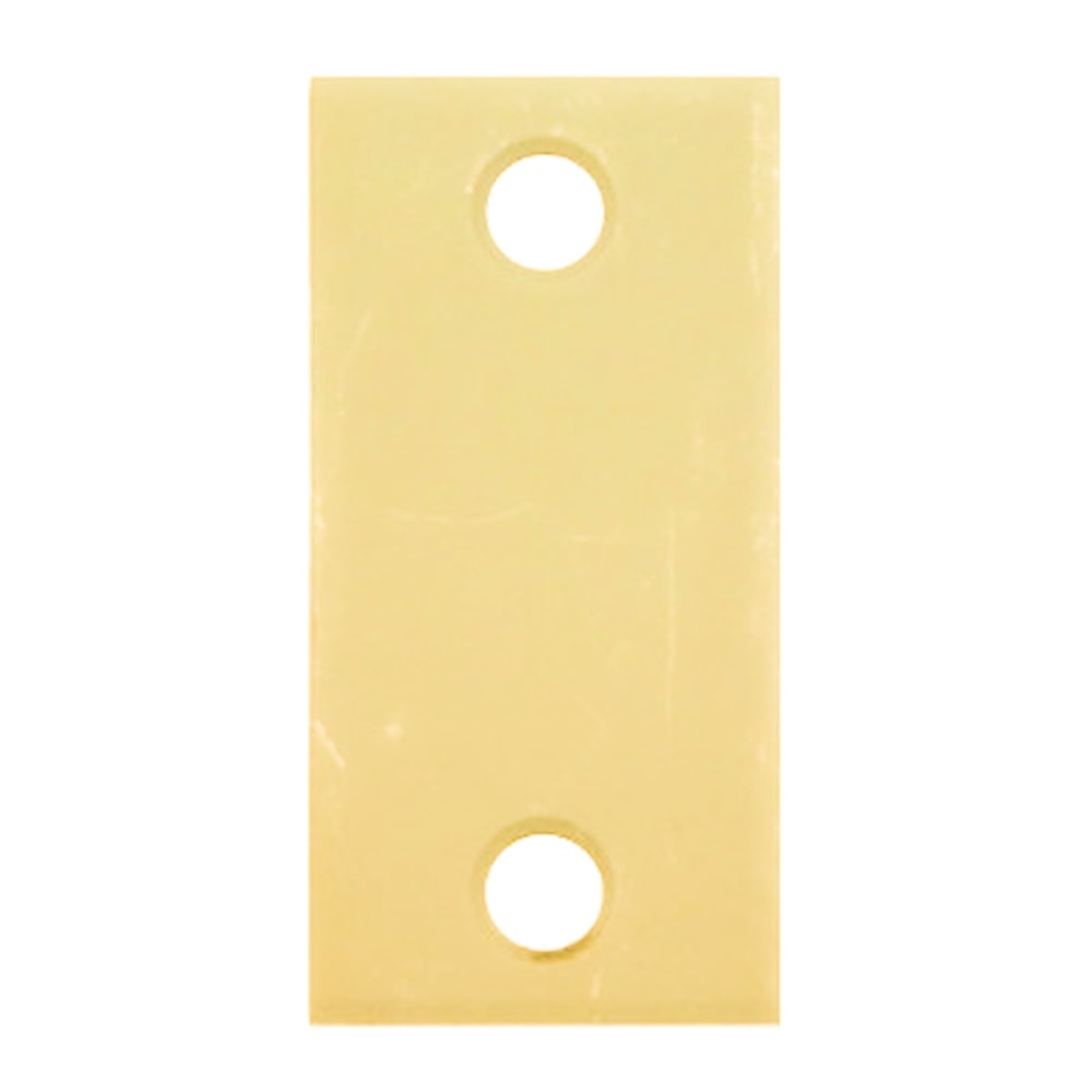 Don Jo EF-160-BP Latch Filler Plate 2-1/4 by 1 Bright Brass Plated ...