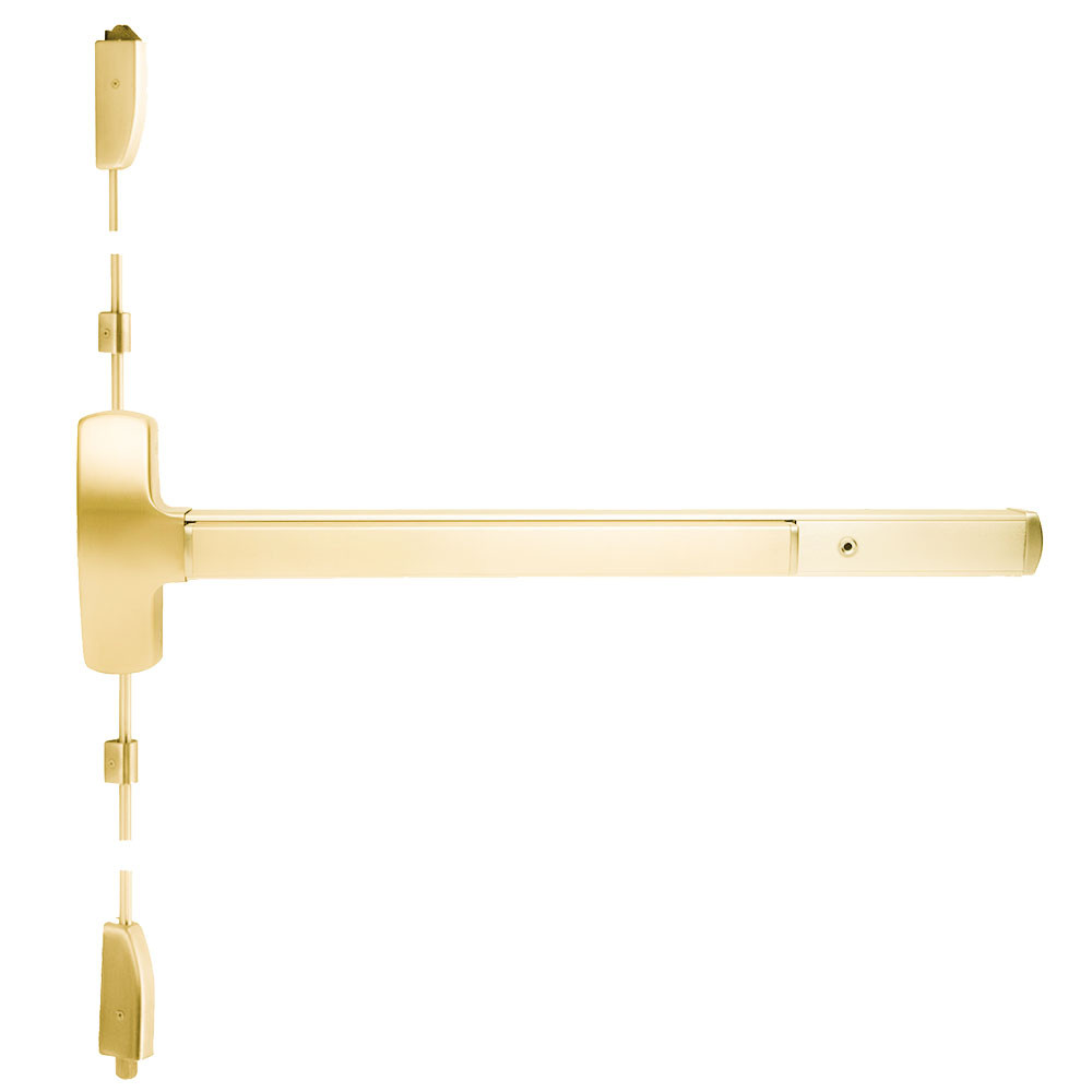 Falcon MEL-25-V-EO 3 3 Grade 1 Surface Vertical Rod Exit Bar Wide Stile ...