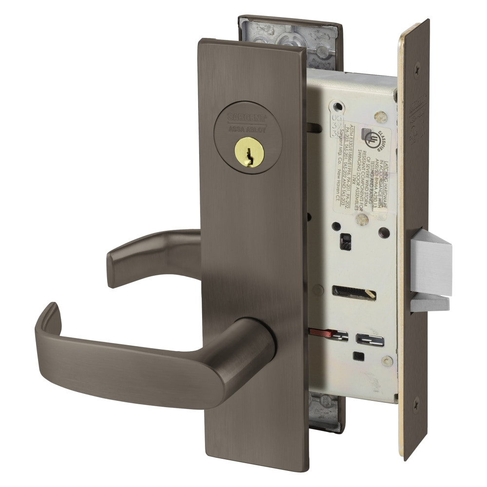 Sargent 8204 LE1L 10B Grade 1 Storeroom or Closet Mortise Lock L ...
