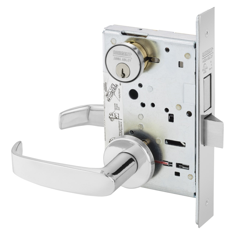 Sargent 8227 LNL 26 Grade 1 Closet or Storeroom Mortise Lock L - Lever ...