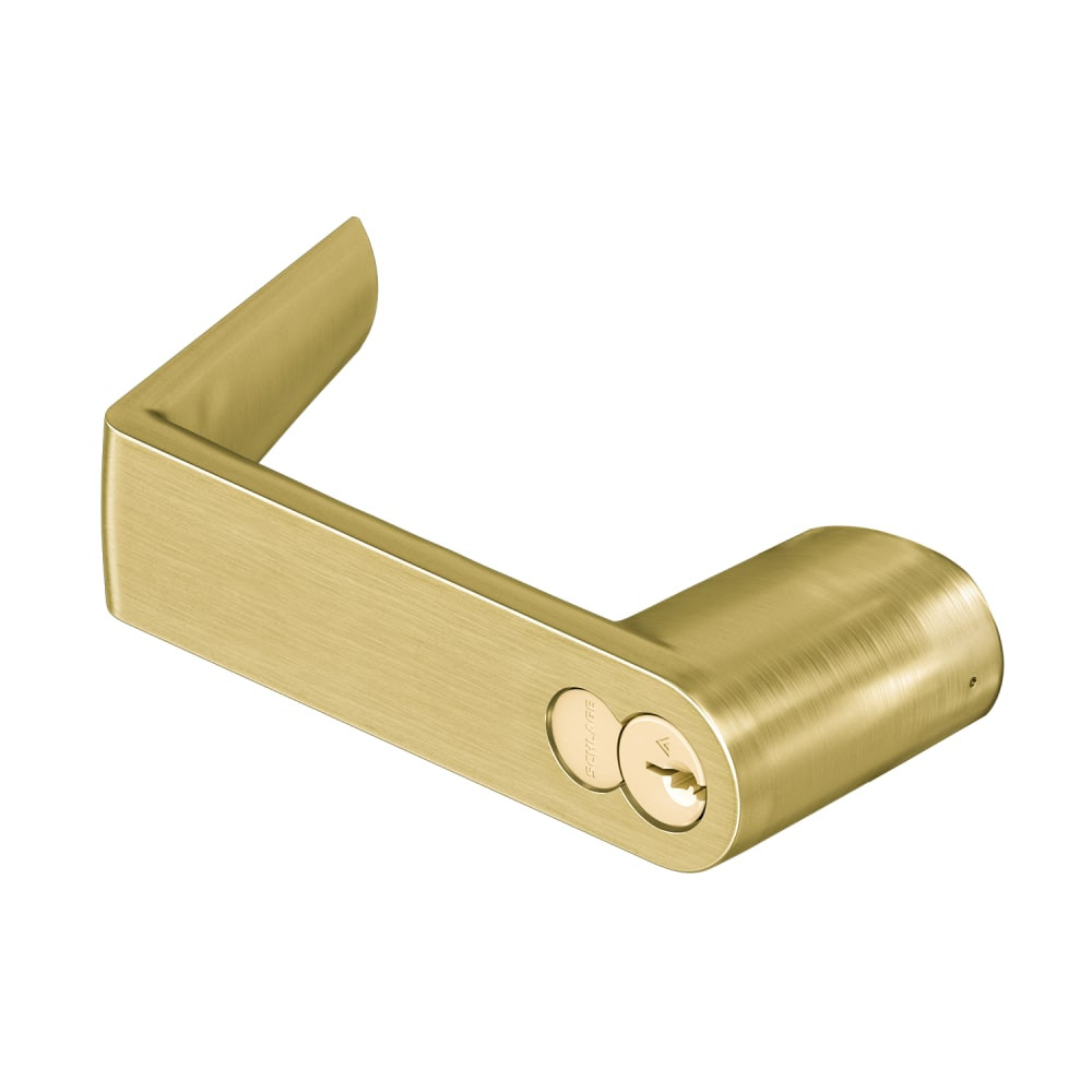 Schlage 03-266 RHO 606 Corbin LFIC Lever Rhodes Design Satin Brass ...