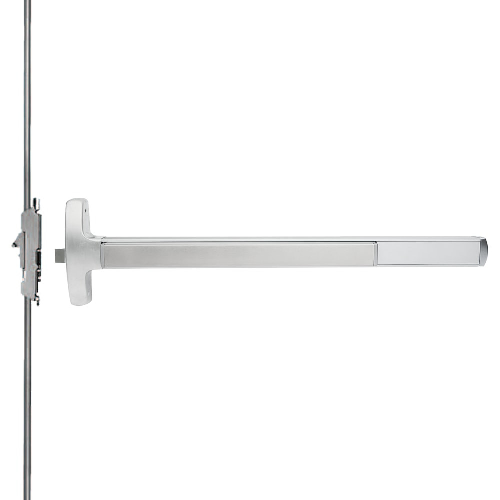 MELRX24-C-L-DT-Q 3 26 LHR Falcon Concealed Vertical Rod Exit Devices ...