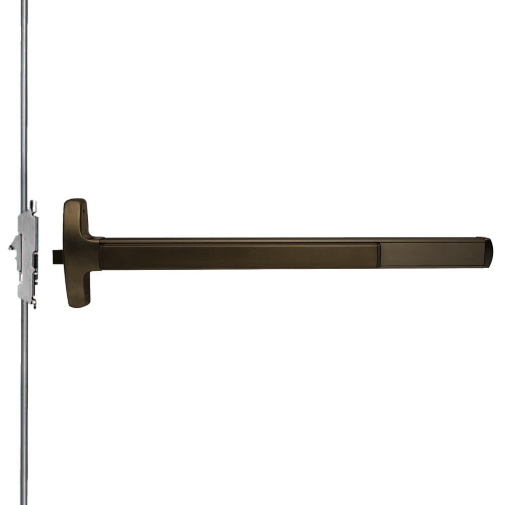 Falcon MEL-F-24-C-NL 4 643E LHR Grade 1 Concealed Vertical Rod Exit Bar ...