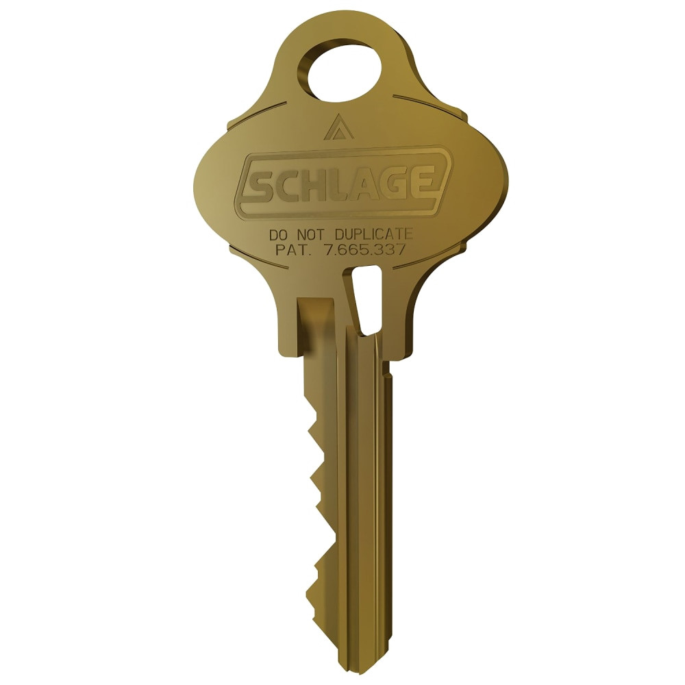 Schlage 35-268 S123 Key Blank Do Not Duplicate Embossed S123 Keyway - B ...