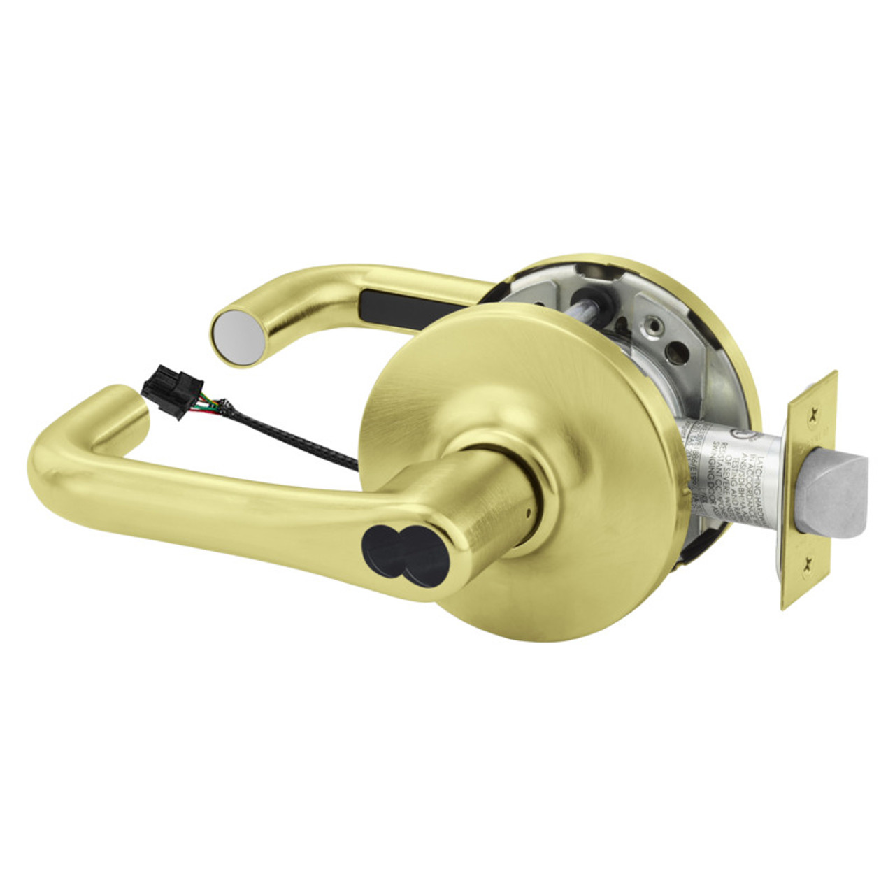 Sargent RX2860-10G71-24V GJ 4 Electrified Cylindrical Lock Fail Secure 24V GJ Design LFIC Prep ...