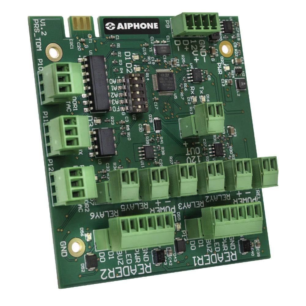 Aiphone AC-2DE Access Control 2-Door Expander Board for Commercial and ...