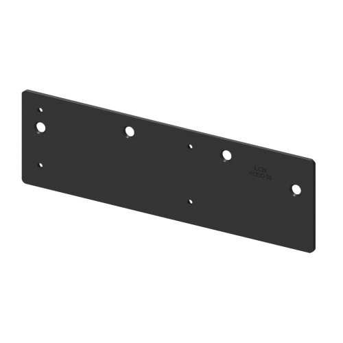 LCN 4050A-18 693 4050A Series Grade 1 Drop Plate Black Painted Finish ...