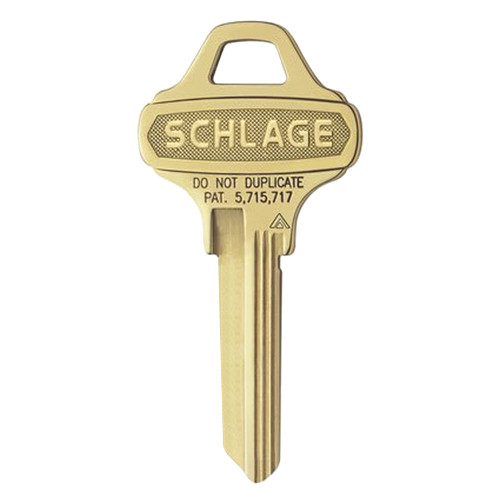 Schlage 35-003 C145 Control Key Blank Do Not Duplicate Embossed C145 ...