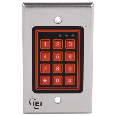 Nortek 232W Indoor/Outdoor Flush-Mount Weather Resistant Keypad 120 ...
