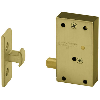IVES CL12 US4 Cabinet Latch Sation Brass - B and H Depot Door Hardware Shop