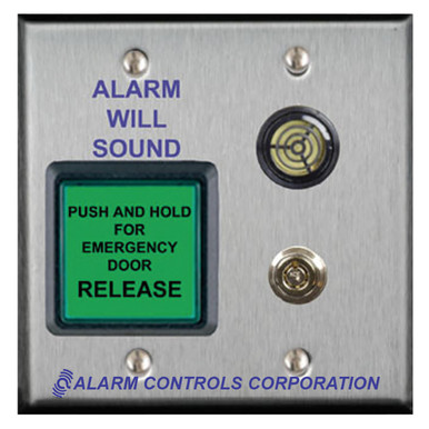 Alarm Controls DE-1 Delayed Egress Station - B and H Depot Door ...