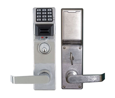 Alarm Lock PDL4500DBL US26D Pushbutton Mortise Lock with Deadbolt with ...