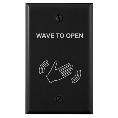 BEA 70.5226 MS08 Single Gang Faceplate Black with Text - B and H Depot ...