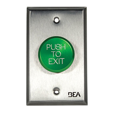BEA 10ACPBDA12 Pneumatic Push Button Single gang plate oversized 1 5/8 ...