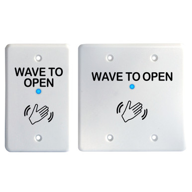 BEA 10MS31U-W Microwave Touchless Actuator Single & Double Gang Plate ...