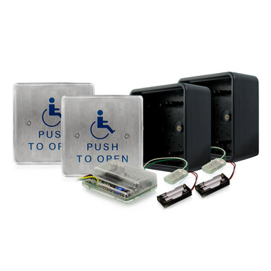BEA Push Plate 45S-900 2 PBS451 - Square Push Plates 2 10BOX45SQSM ...