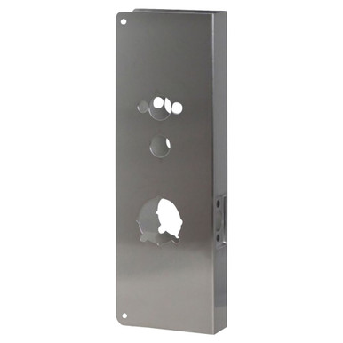 Don Jo 5000-S-CW Wrap Around Plate 22 Gauge Stainless Steel 5 by 15 for ...