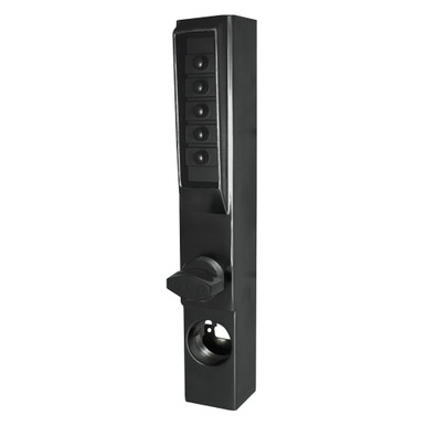 DormaKaba 3002-55-41 Narrow Stile Lock with Thumbturn Black - B and H ...