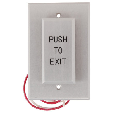 Dortronics W5286-P23DAxE1 5286 Series Single Gang Push Plate Switch ...