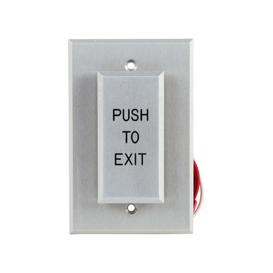 Dortronics W5286-P23DAxE1R 5286 Series Single Gang Push Plate Switch ...