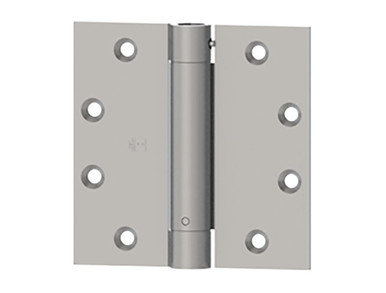 Hager 1250 4-1/2X4 US26D Full Mortise Spring Hinge Standard Weight 4-1/ ...