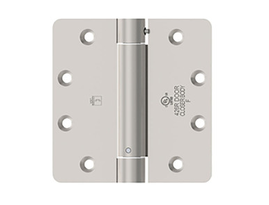 Hager 1751 4X4 US15 Full Mortise Residential Spring Hinge 4 by 4 Steel ...