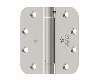 Hager 1752 4X4 US3 Full Mortise Residential Spring Hinge 4 by 4 Steel 5 ...