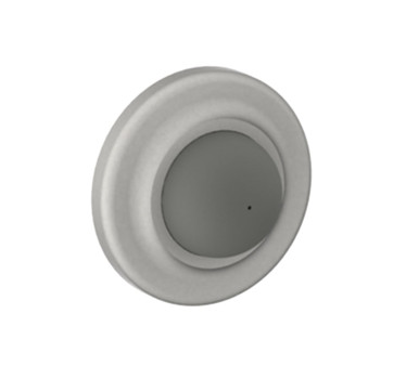 Hager 230W US26D Convex Wall Stop Concealed Mounting Rubber Stop Cast 2 ...