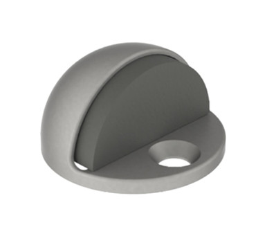Hager 241F US26D Dome Stop - Low Die Cast Brass Base Diameter 1-11/16 1 ...