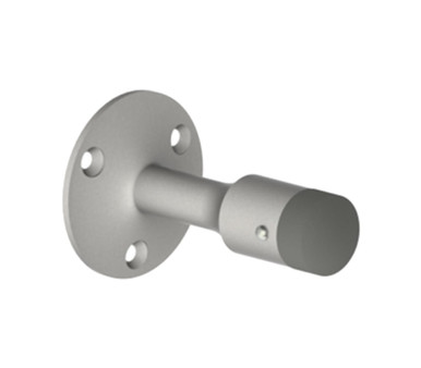 Hager 255S US26D Wall Stop Cast Brass with Rubber Bumper 2-11/32 Base ...