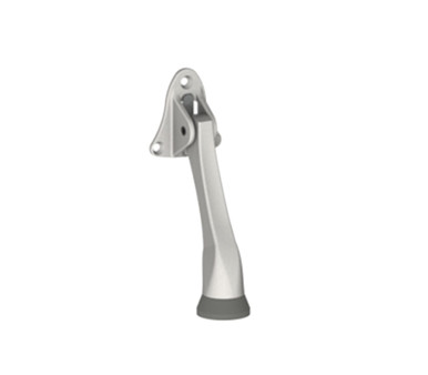 Hager 270D US26D Kick Down Door Holder Cast Brass with Rubber Tip 1-19/ ...