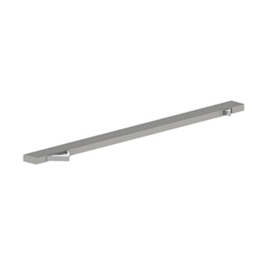 Hager 297D 60 Steel Coordinator with Filler Bar 1-5/8 x 5/8 Base Black ...