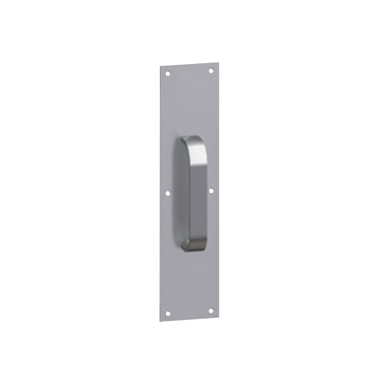 Hager 32G 4X16 US28 Square Corner Pull Plate - Rectangular Pull 005 ...
