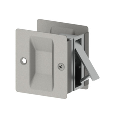 Hager 330D US26D Brass Pocket Door Latch Fits: 1-3/8 - 1-3/4 Door Size ...