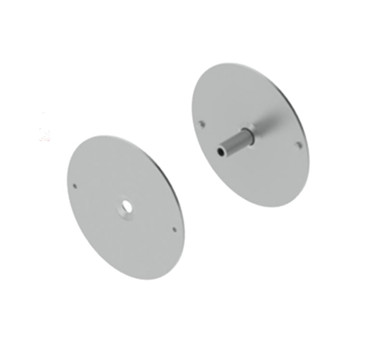 Hager 336D USP Door Face Filler Plate 0055 Gauge 2-5/8 Diameter Primed ...
