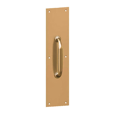 Hager 36N 3.5X15 US10 Square Corner Pull Plate 005 Gauge 3-1/2 by 15 5 ...