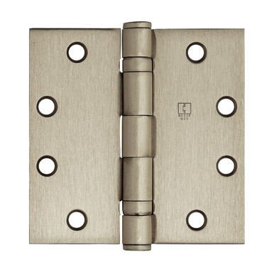 Hager BB1279 4X4 US15 Full Mortise Ball Bearing Hinge Standard Weight 4 ...