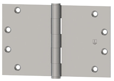 Hager WT1279 3-1/2X6 US26D Full Mortise Plain Bearing Wide Throw Hinge ...