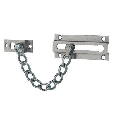 Ives 481F15 Steel Chain Door Guard Satin Nickel - B and H Depot Door ...
