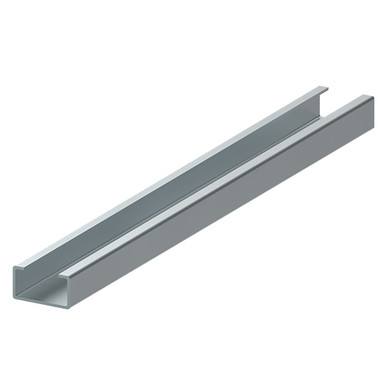 LCN 2810-3072 36 LH 628 Concealing Channel Clear Anodized - B and H ...