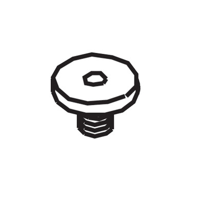 LCN 4010-31 689 Cover Screw Aluminum - B and H Depot Door Hardware Shop