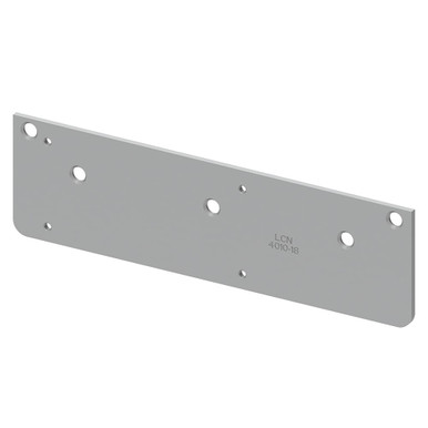 LCN 4010T-18 689 Drop Plate Narrow Top Rail or Flush Ceiling Aluminum ...