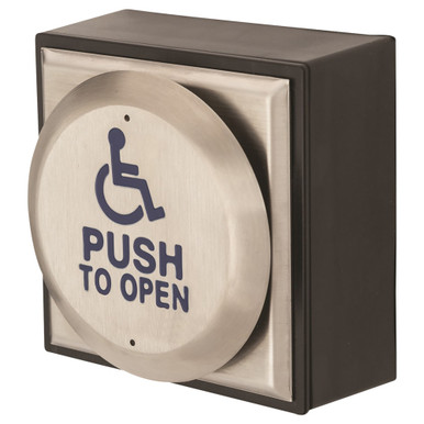 Locknetics PPH-100-PL Push Plate Switch Round Ada Push To Open ...