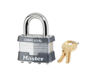 Master Lock Company 21LJW1 1-3/4 In Wide Laminated Steel Body 2-1/2 In ...