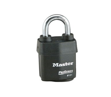Master Lock Company 6121 KD 2-1/8 In Heavy Steel Body 1-1/8 In Tall 5/ ...