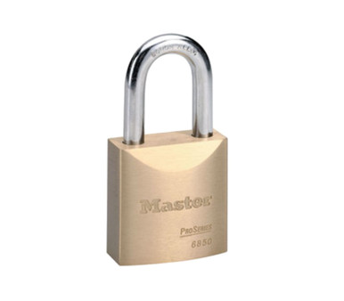 Master Lock Company 6852WO 2 In Wide Brass Body 1-1/2 In Tall 3/8 In ...