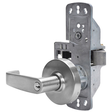 Sargent 28C LL 4 Classroom Lever Exit Device Trim L-Rose L-Lever Satin ...